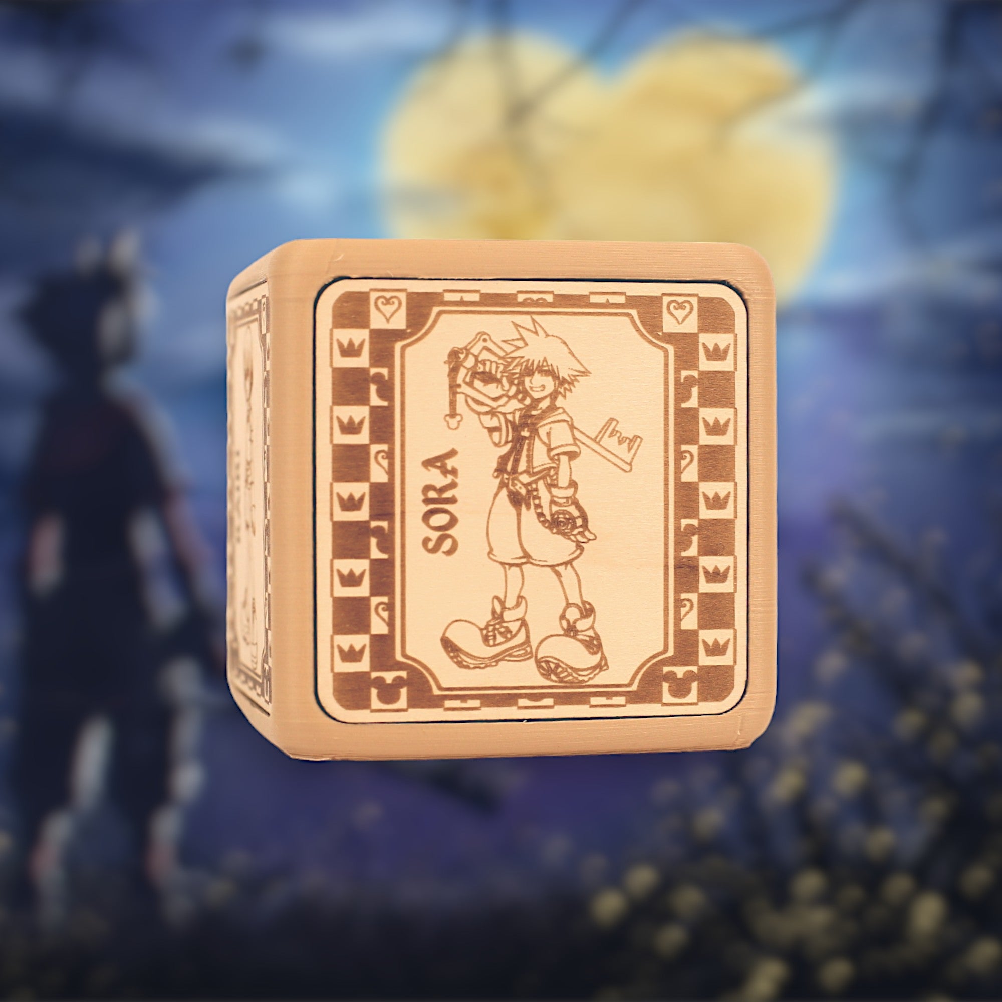 Handmade Kingdom Hearts Music Box | Kairi Riku Keyblade | Tap to Play